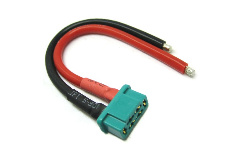 Male Mpx With 10cm 14AWG Silicone Wire