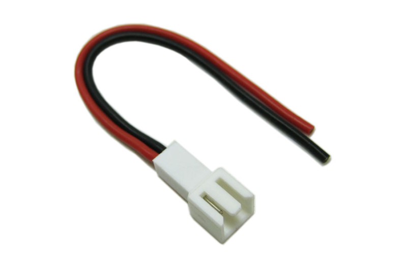 Female Micro Connector With 10cm 20AWG Silicone Wire