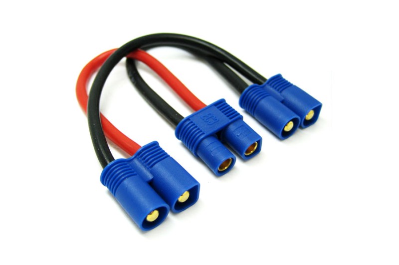 Battery Harness For 2 Packs In Series Adaptor