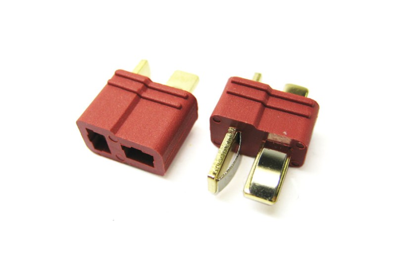 Deans Plug With Grips (1 Male/1 Female)