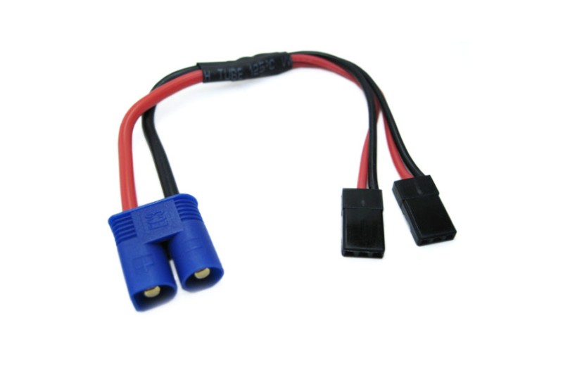 EC3 Connector To Dual JR Y Wire